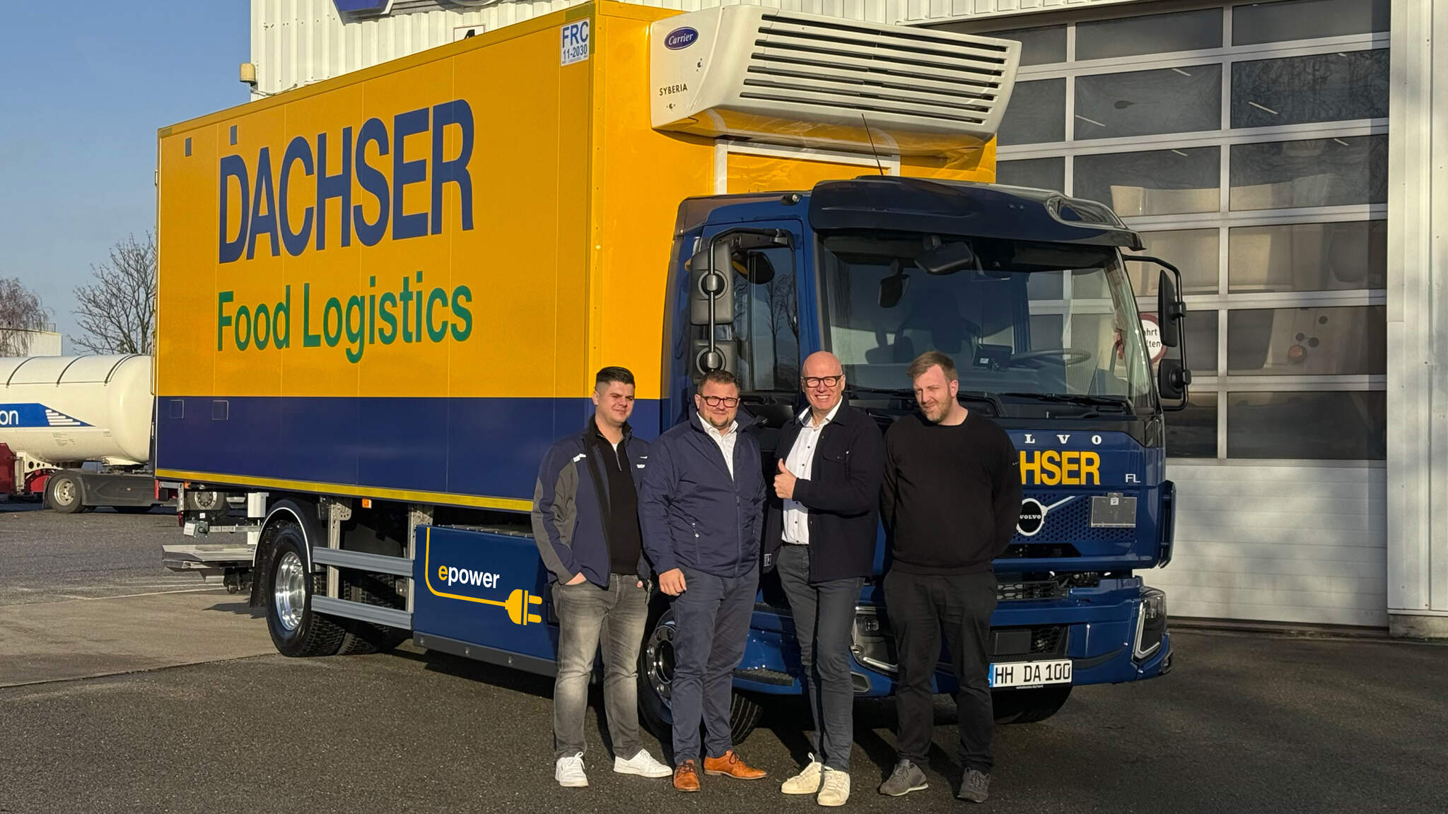 DACHSER’s 100th fully electric truck enters service in food logistics distribution
